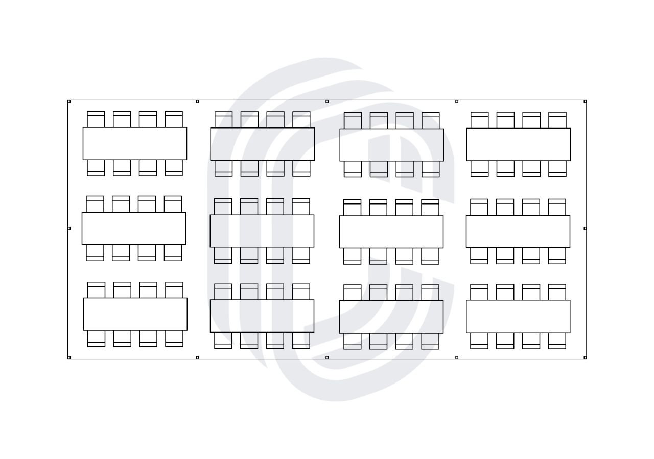 20′ by 40′ Frame Tent for a 96 Guest Party | Collective Event Group