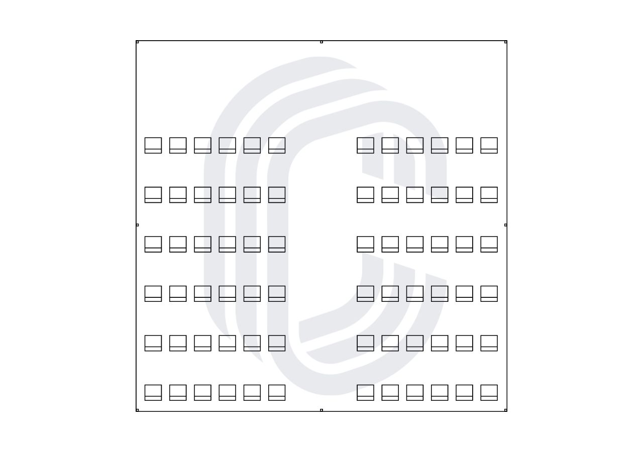 30′ by 30′ Tent for a 72 Guest Ceremony | Collective Event Group