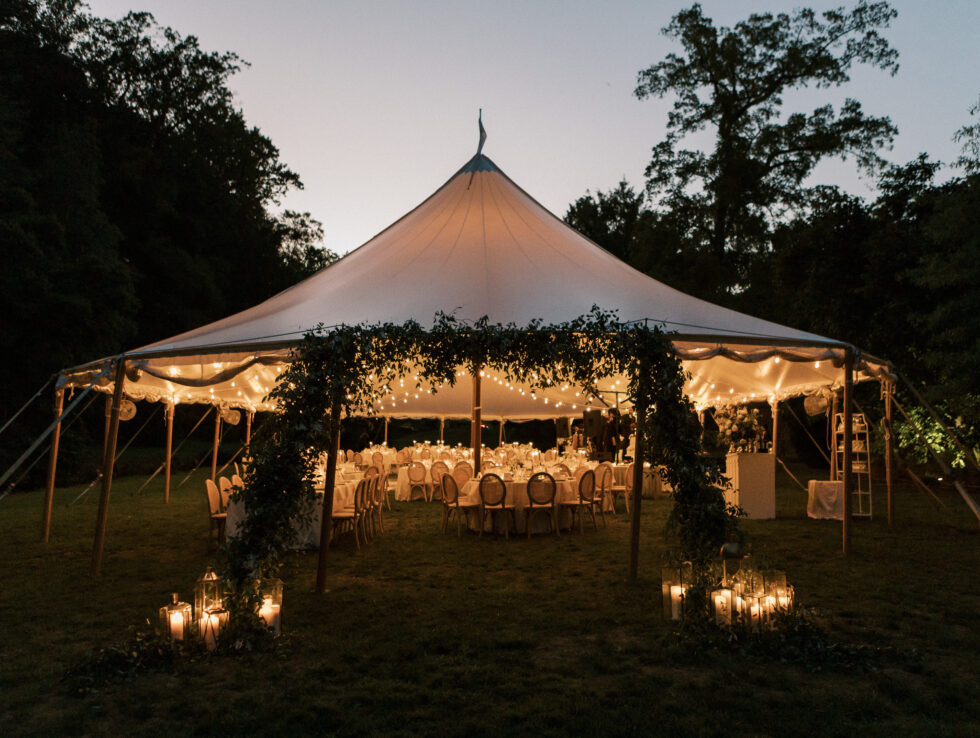 2026 Tented Wedding Color Trends | Clear Top & Sailcloth Tents